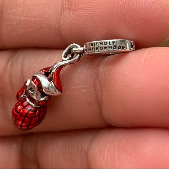 Jewelry | Nwot Marvel Hanging Spiderman Dangle Charm Sterling Silver ...